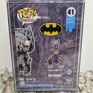 Funko | Toys | Funko Pop Batman Art Series 4 Gray Brick Version 1 Hard ...